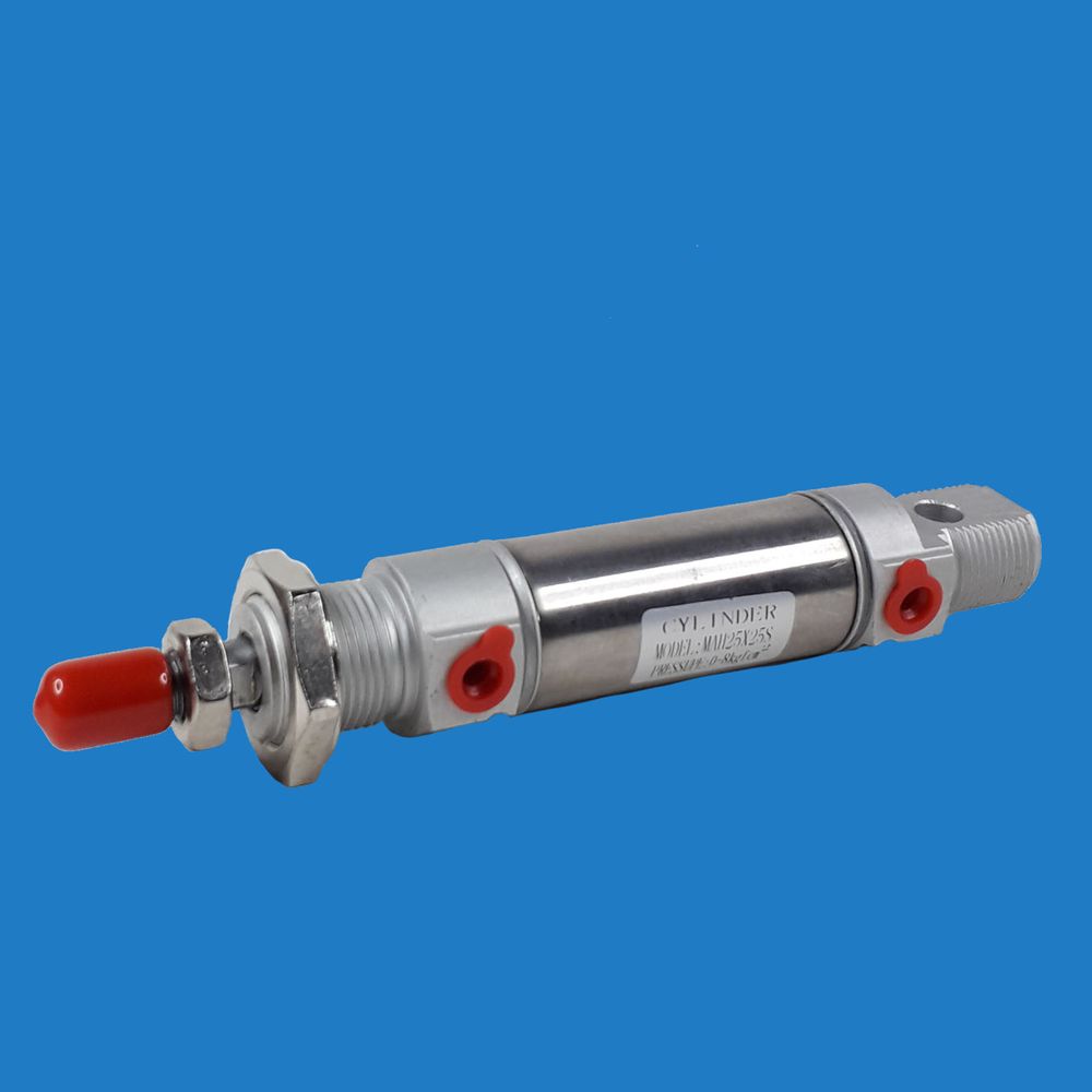 CILINDRO 20X80 ISO6432 D.ACAO INOX C/REGULAGEM - conecfit